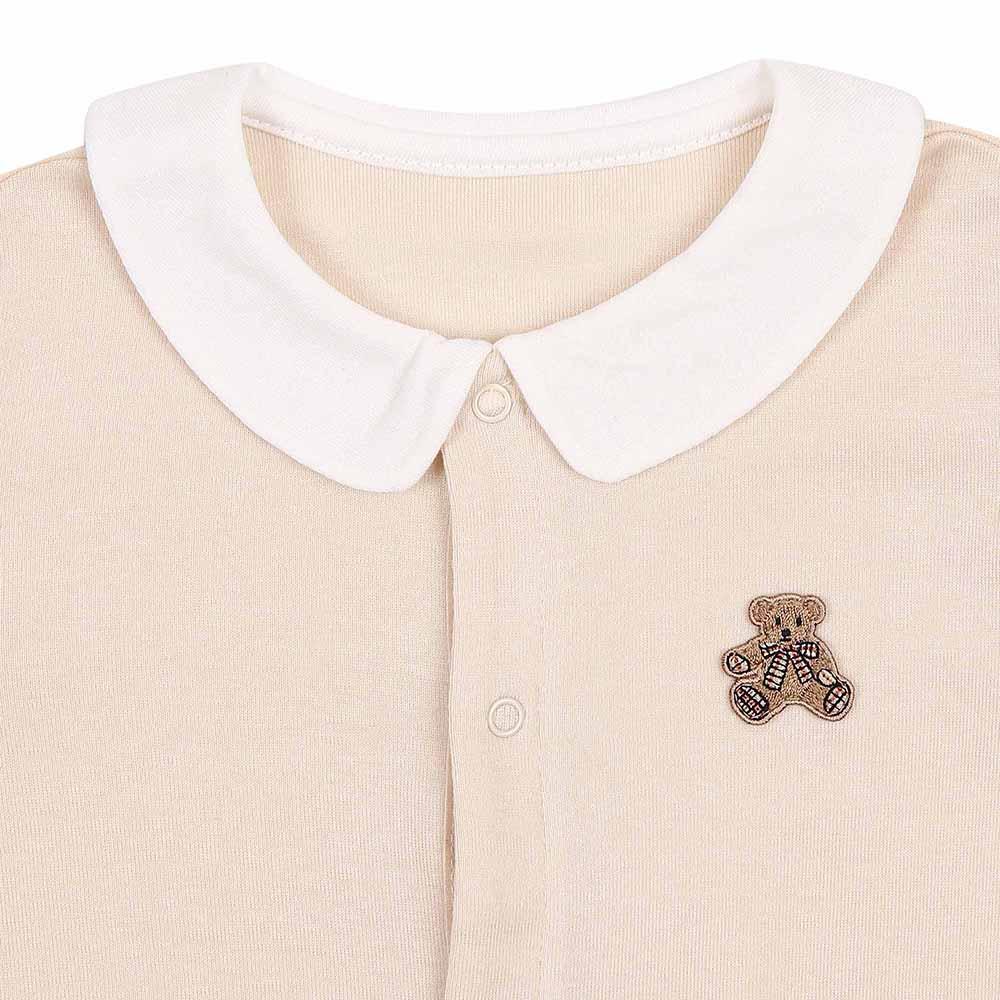 DAKS BABY [24FW] 체크포인트 솔리드 카라 우주복EUF40VW40M_BG