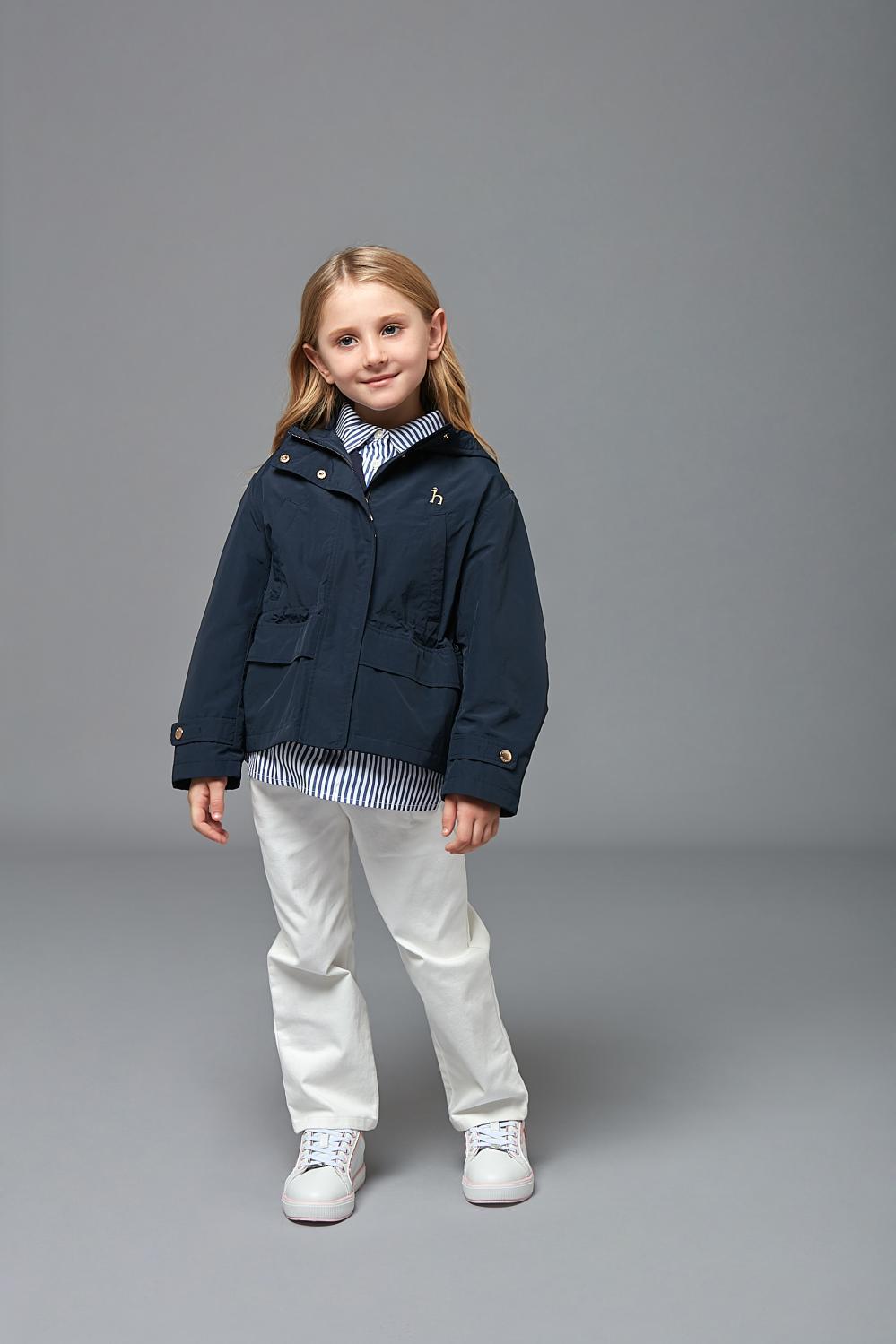 23년[가을신상]헤지스키즈 여아 후드 숏 점퍼(HTF11JF53M_NV네이비)